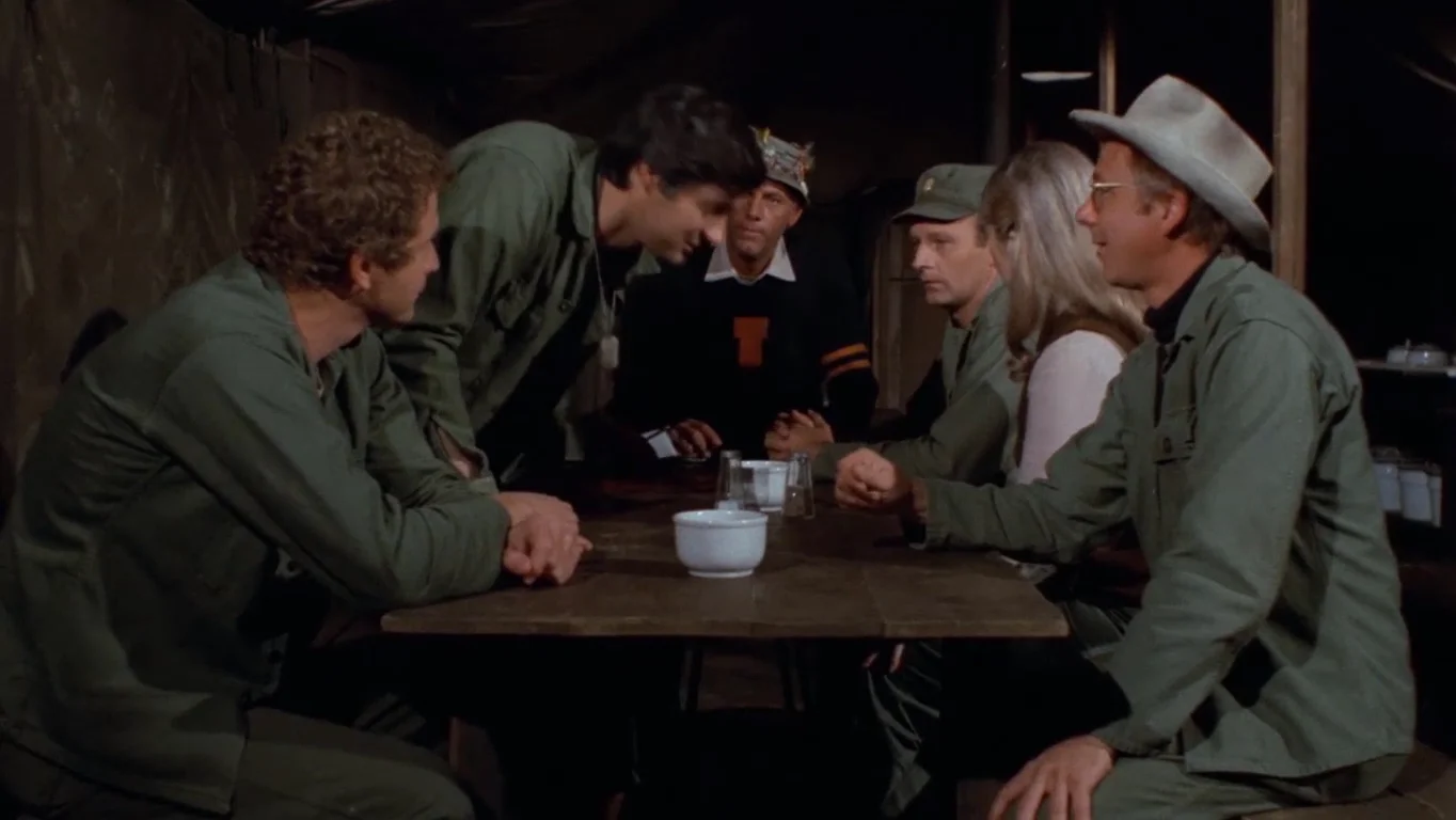 MASH 2x09 "Dear Dad...Three" - Monthly Staff Meeting