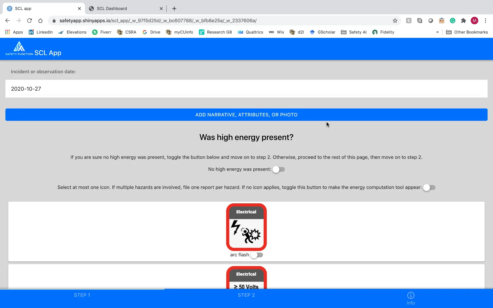 Safety Classification and Learning (SCL) Model Applications