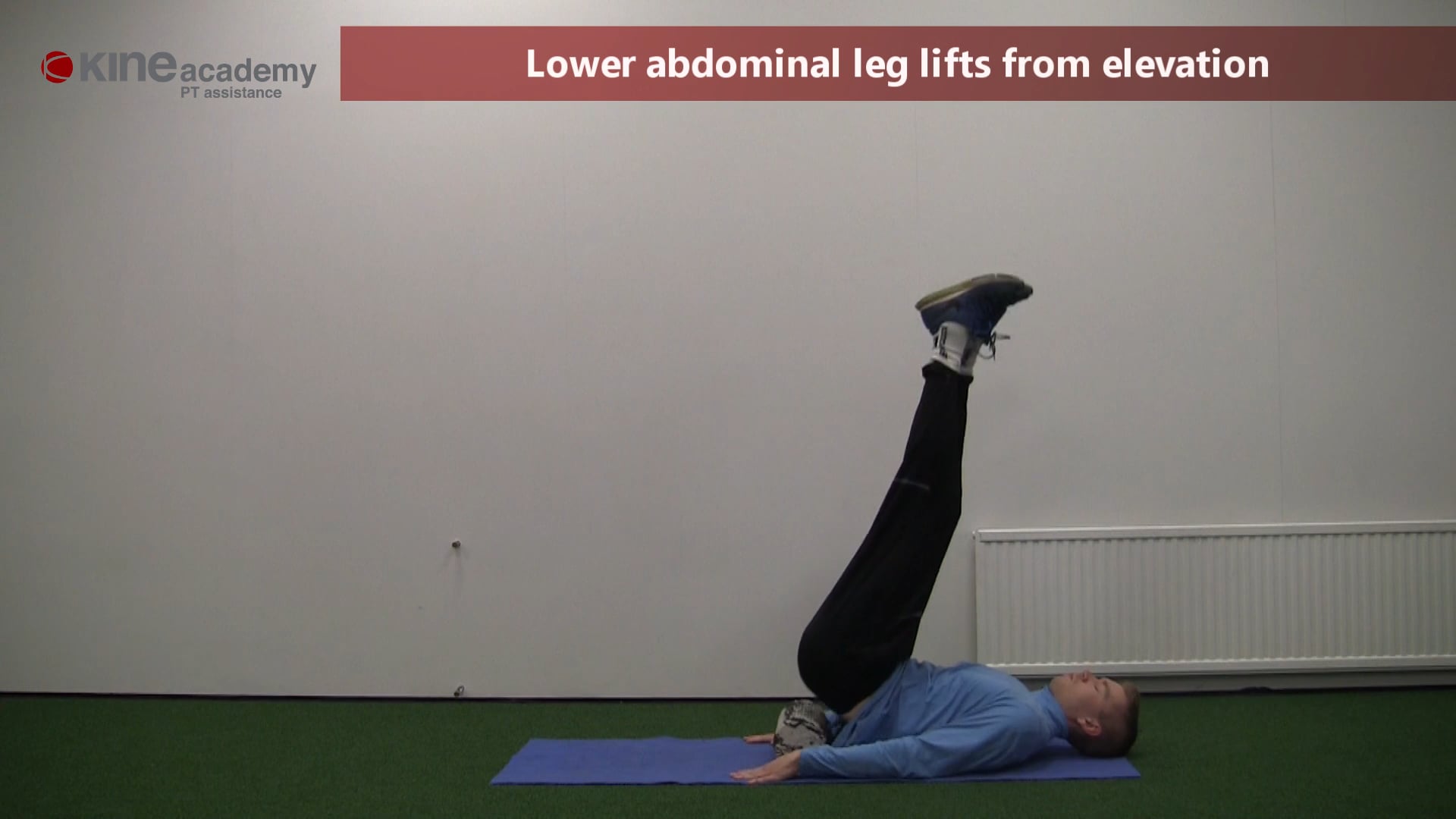 Lower abdominal leg lifts from elevation on Vimeo