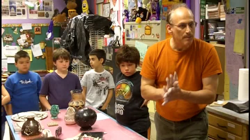 Class demonstration - Native American Vessel Making - patterns and ...