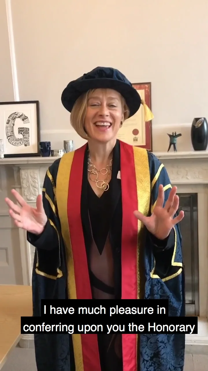 Professor Aron Vecht - Honorary Degree of Doctor of Science, Honoris ...