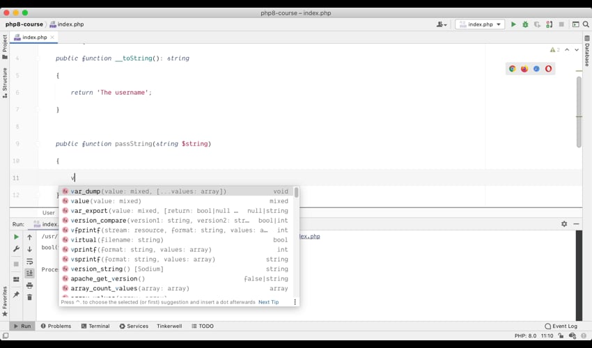 Stringable - What's new in PHP 8 - Beyond Code