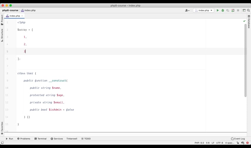Trailing comma - What's new in PHP 8 - Beyond Code Trailing comma - What's new in PHP 8 - Beyond Code