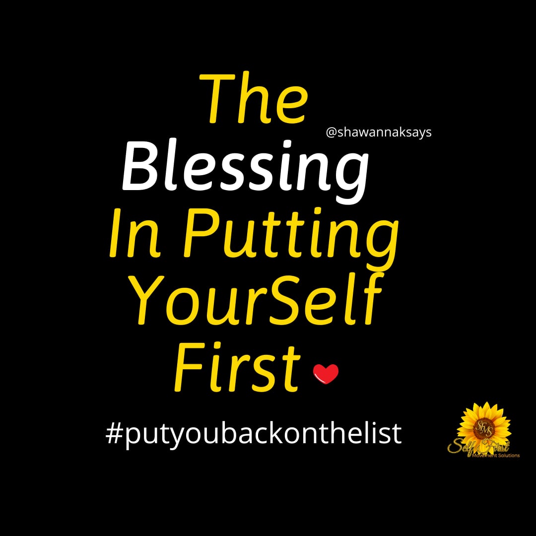 The Blessing In Putting YourSELF First MP4 on Vimeo