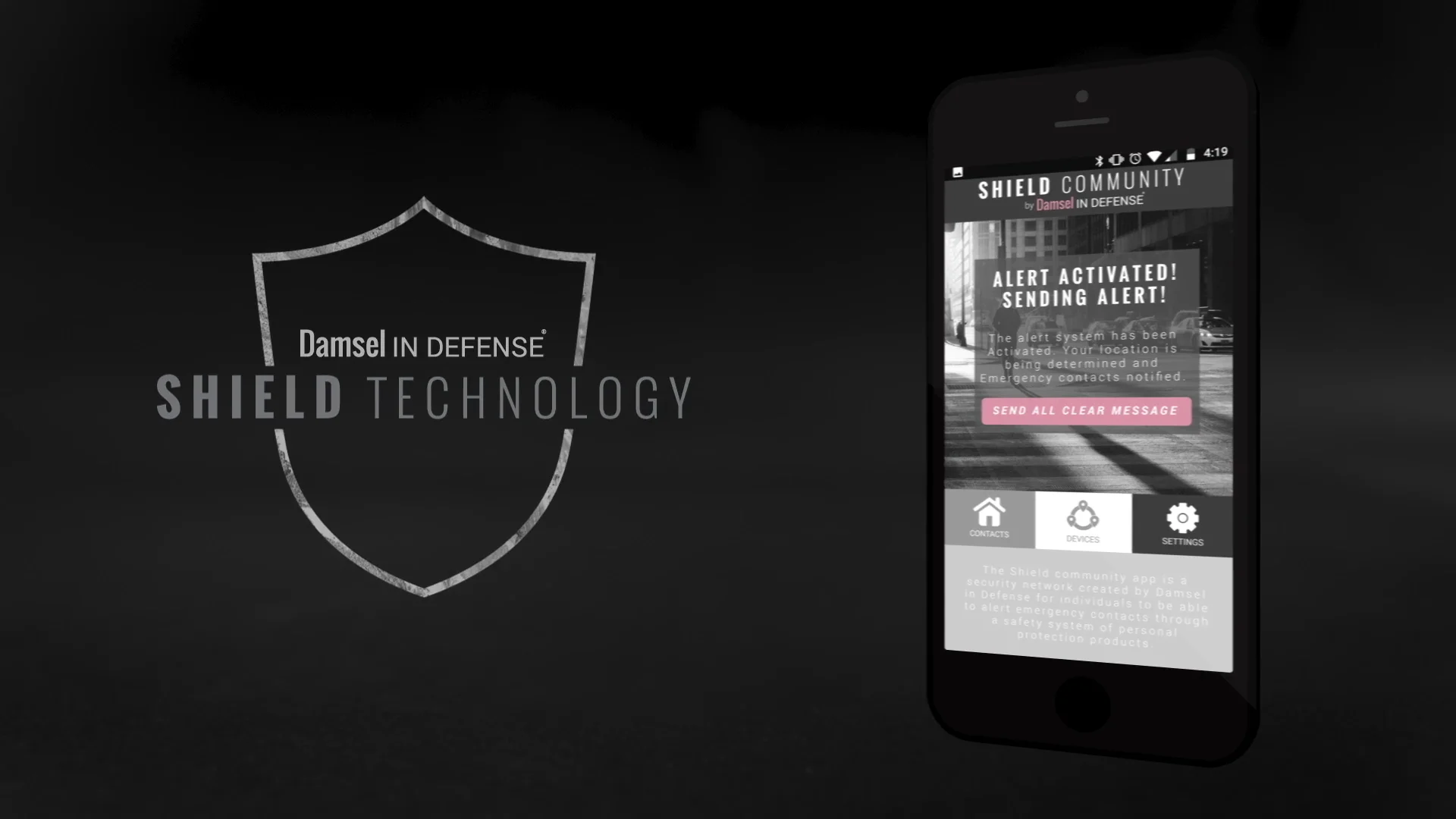 Damsel in Defense Shield Technology on Vimeo