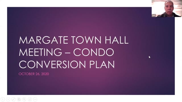 Margate Town Hall Meeting - Oct 26 2020 on Vimeo