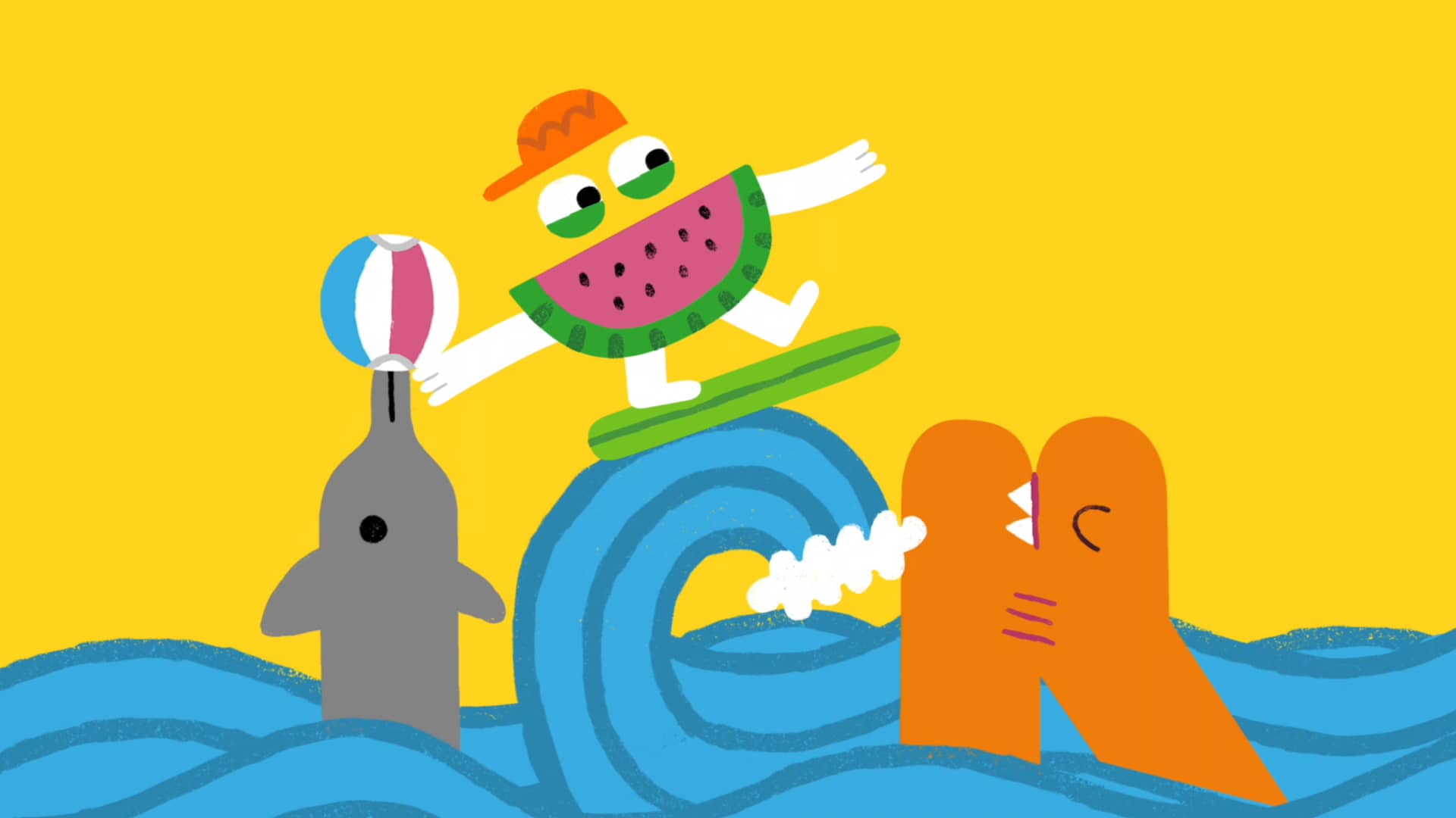 Nick Jr 2014 Summer IDs: WAVES on Vimeo