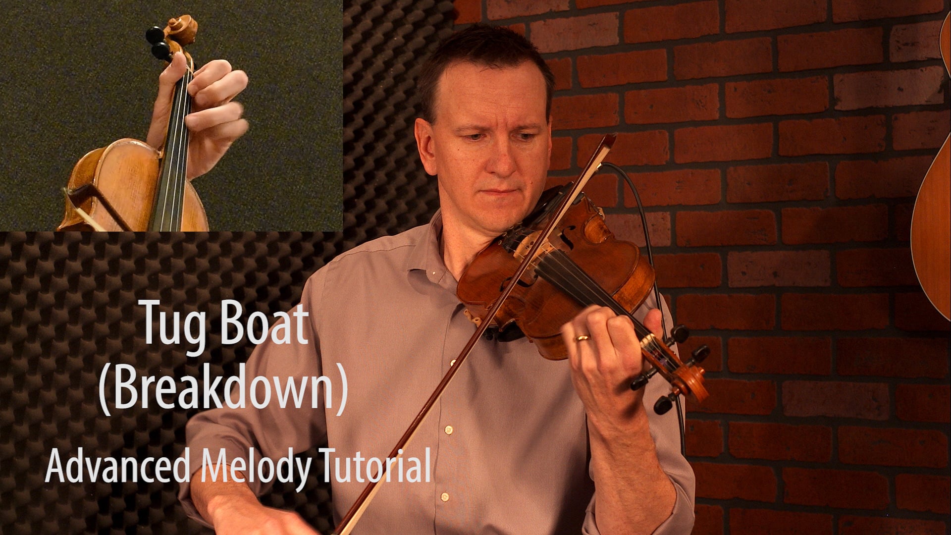 Tug Boat (Breakdown) - Fiddle Lesson by Casey Willis