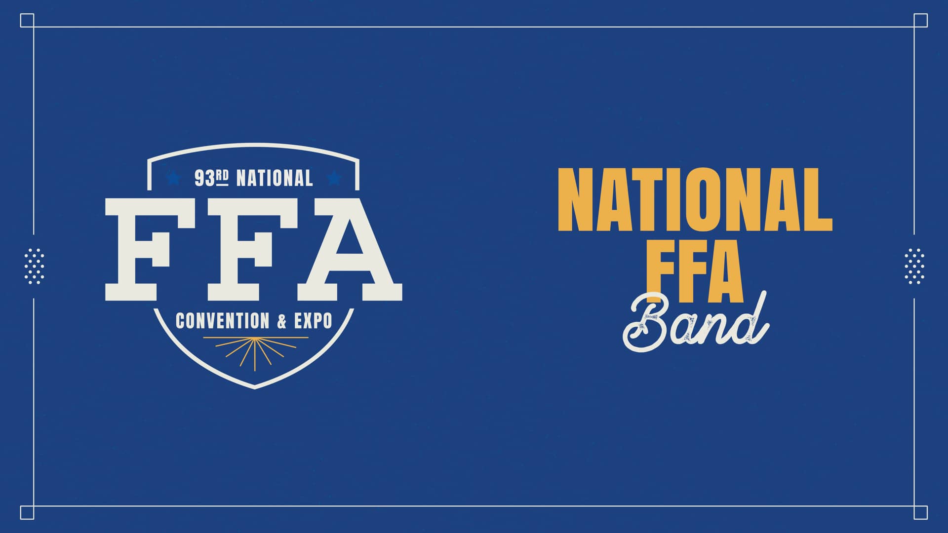 National FFA Band | 2020 National FFA Convention & Expo on Vimeo
