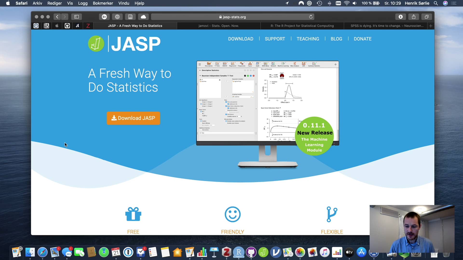 Intro til JASP og Jamovi on Vimeo