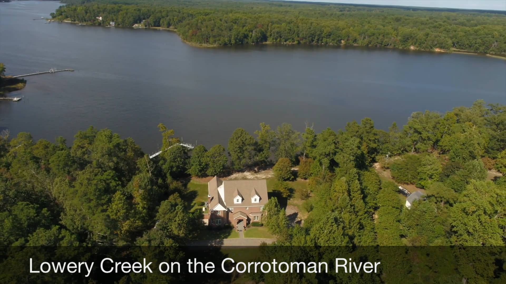 Lowery Creek on the Corrotoman River on Vimeo