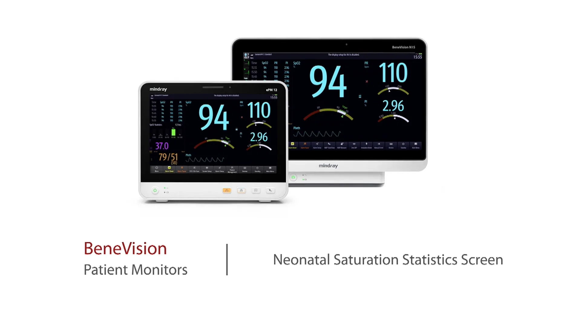 Mindray ePM Neonatal Saturation Screen User Guide on Vimeo
