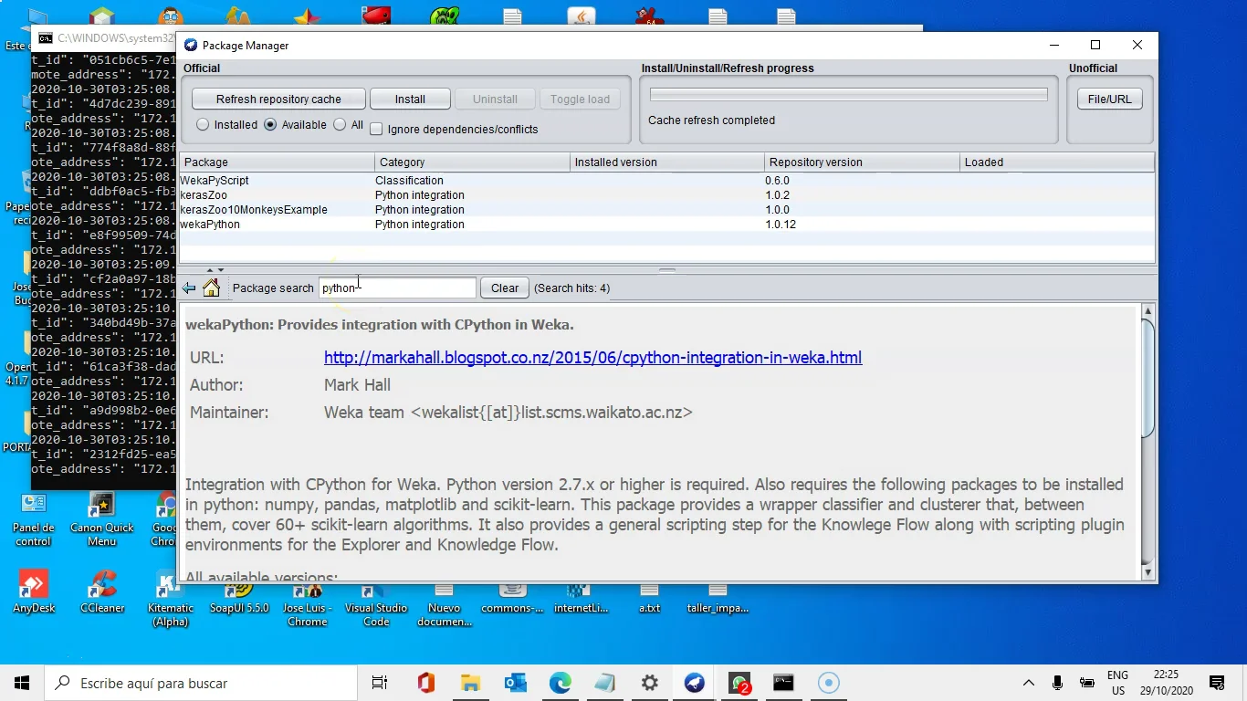 Instalar plugins en Weka | ILUMINATIC TECNOLOGIA on Vimeo
