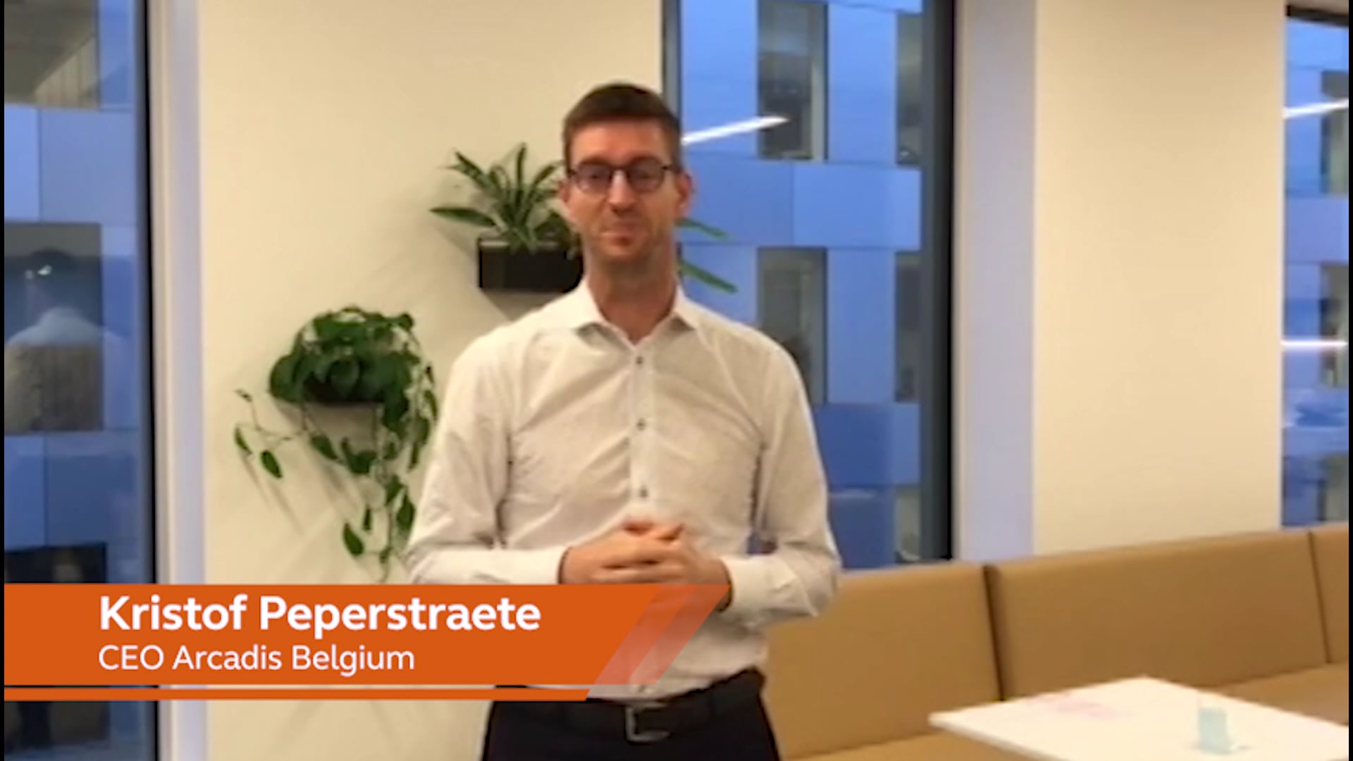 Kristof Peperstraete - CEO Arcadis Belgium - intro Arcadis Discovery on ...