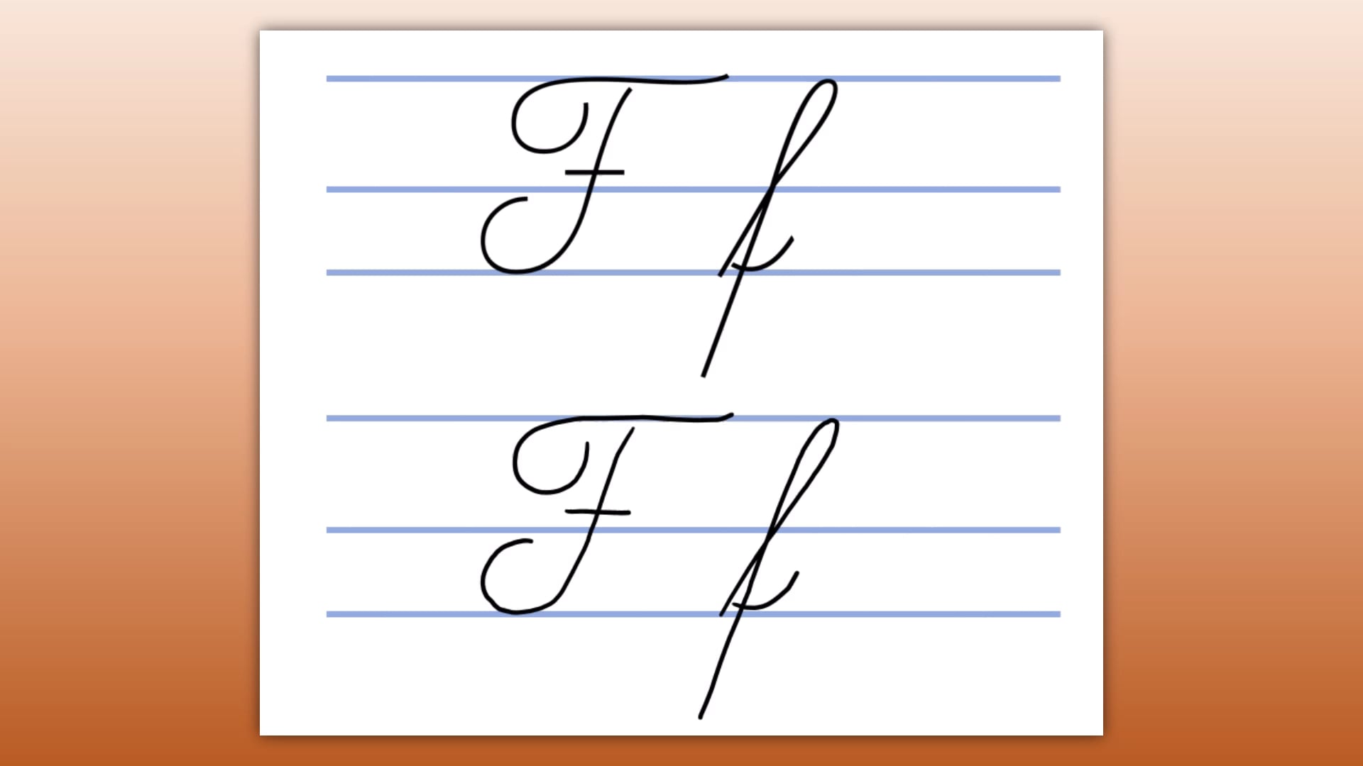 Pisano latinično slovo "F" on Vimeo