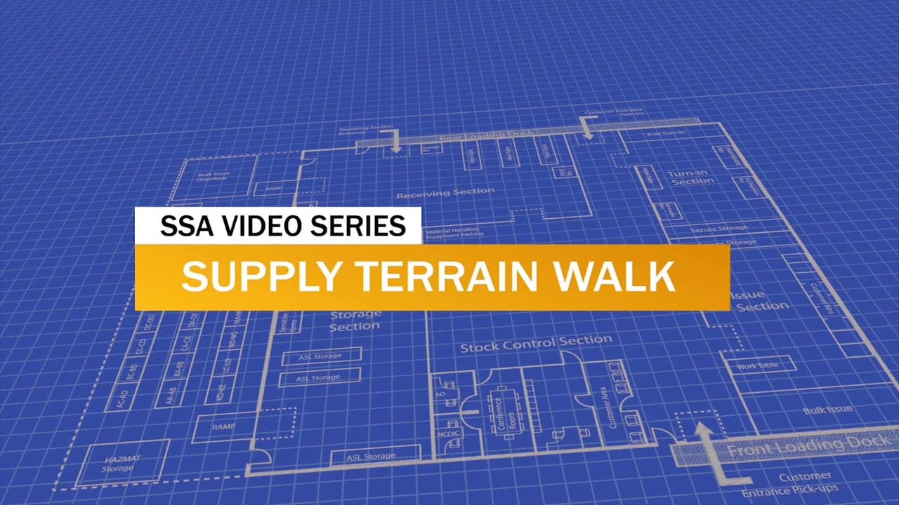 Supply Support Activity (SSA) Key to Readiness and Terrain Walk on Vimeo