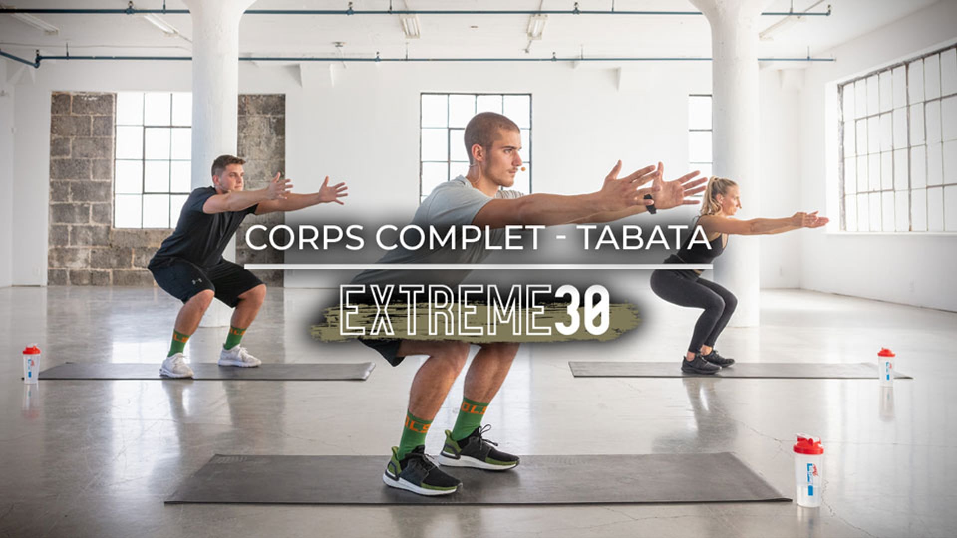 Corps complet - Tabata - Séance - ULTIME FIT