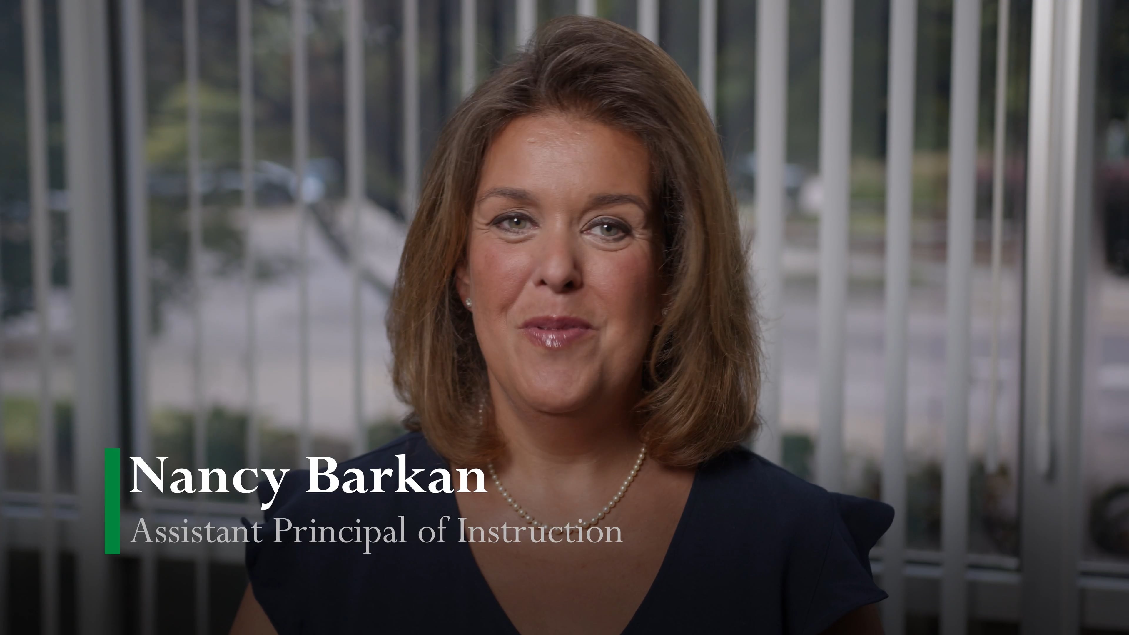 Nancy Barkan - Assistant Principal of Instruction on Vimeo