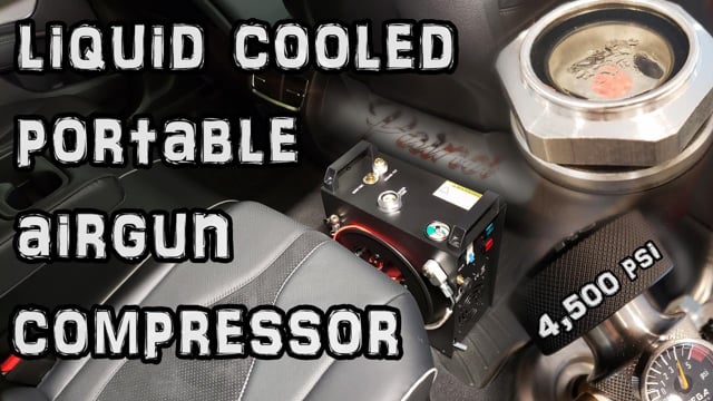 Omega Trail Charger 4,500 PSI Airgun Compressor - LIQUID COOLED ...