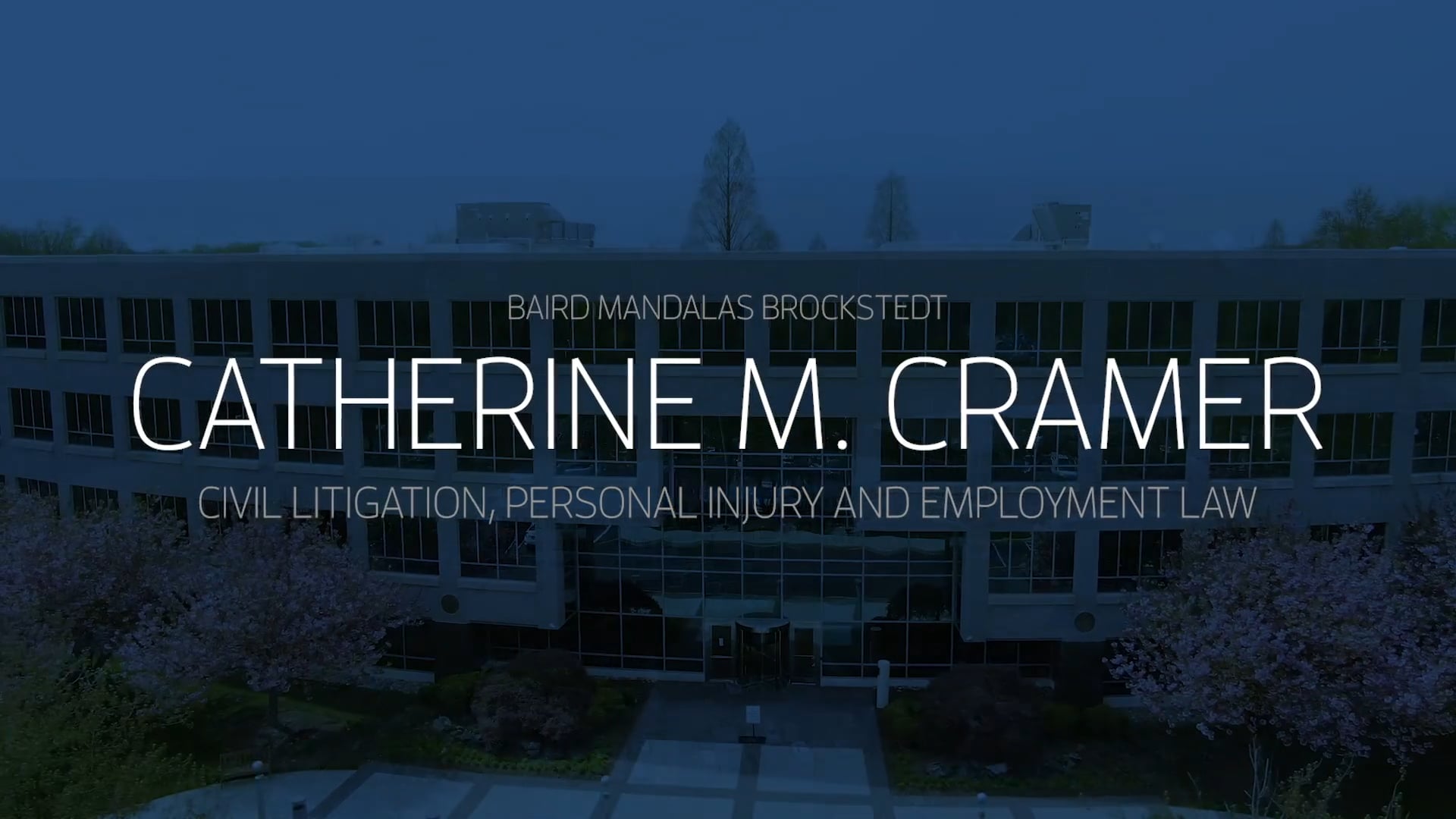 CATHERINE M CRAMER - BMB Wilmington on Vimeo