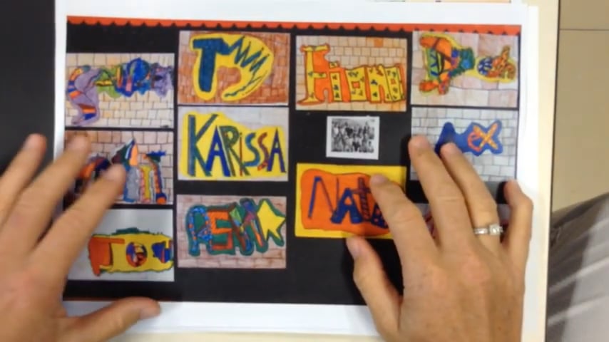 Graffiti Name Art Lesson on Vimeo