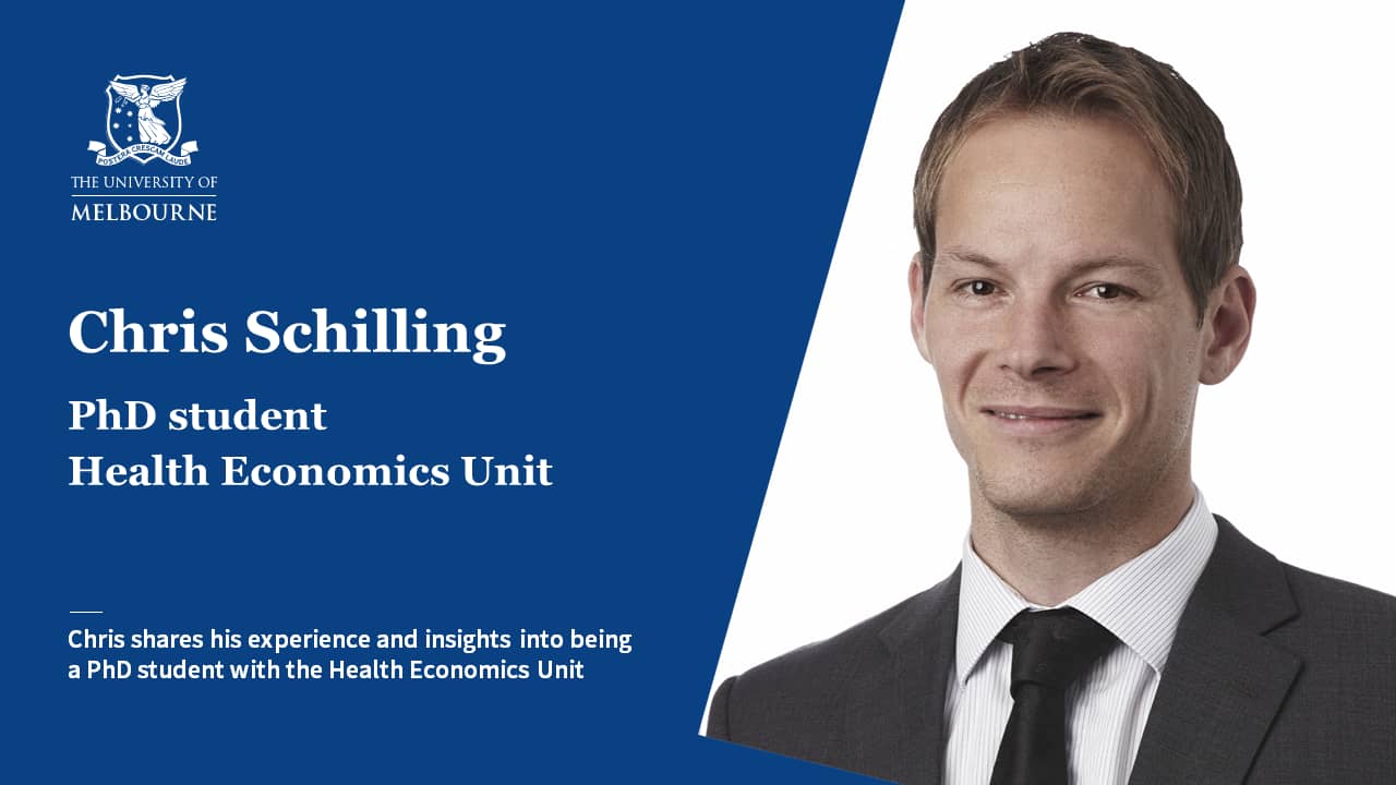 PhD studies with the Health Economics Unit - Chris Schilling on Vimeo