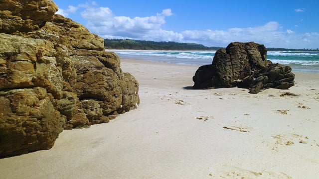 Beach Australia Broken Head - Free video on Pixabay