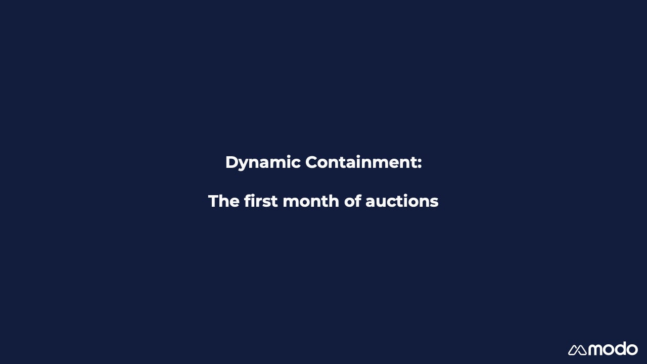 Dynamic Containment - The next big thing for energy storage? on Vimeo