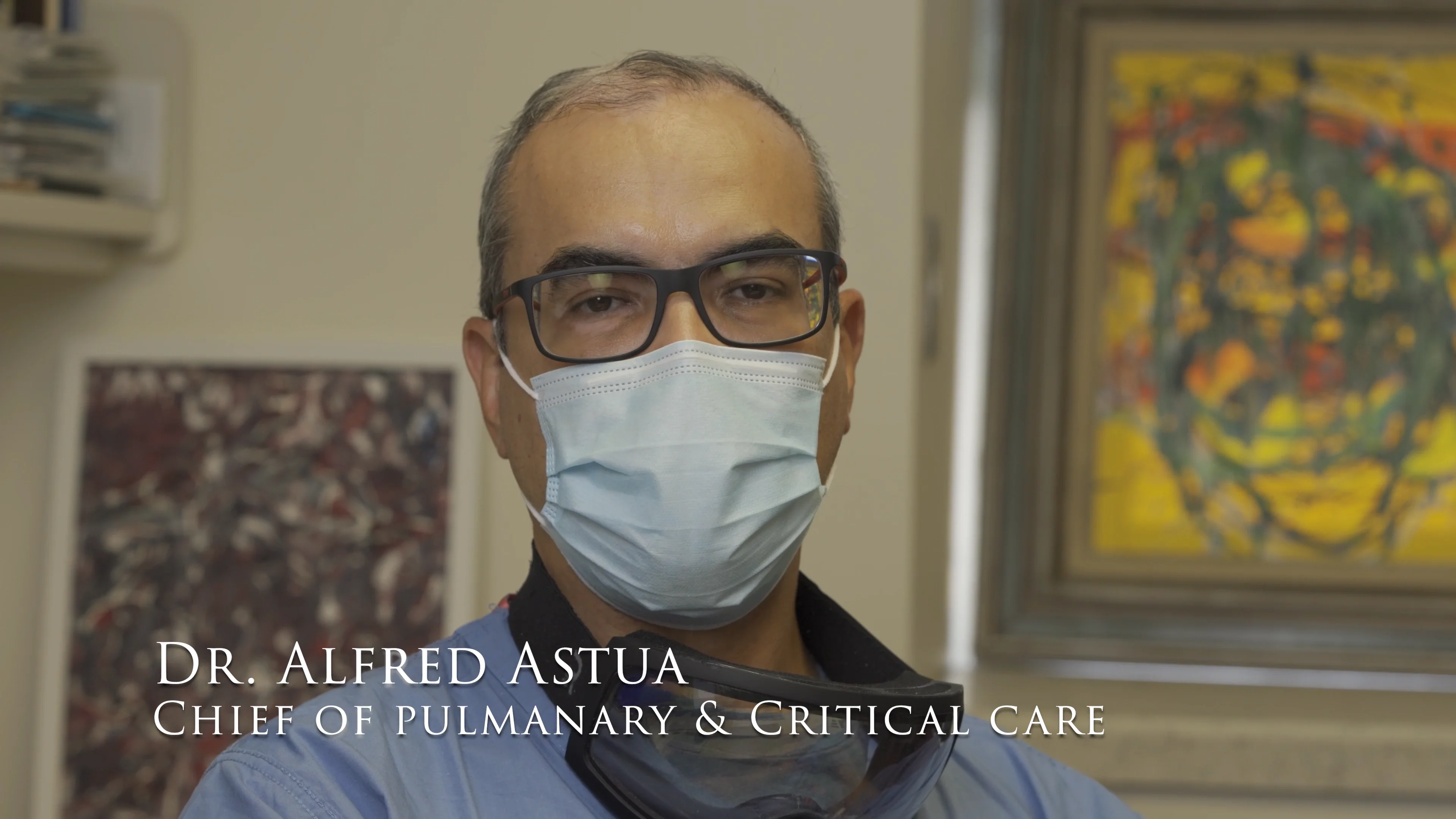 Dr Alfred Astua - Chief of Pulmonary & Critical Care on Vimeo