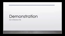 Demonstration On How To Insert A Footer On Vimeo