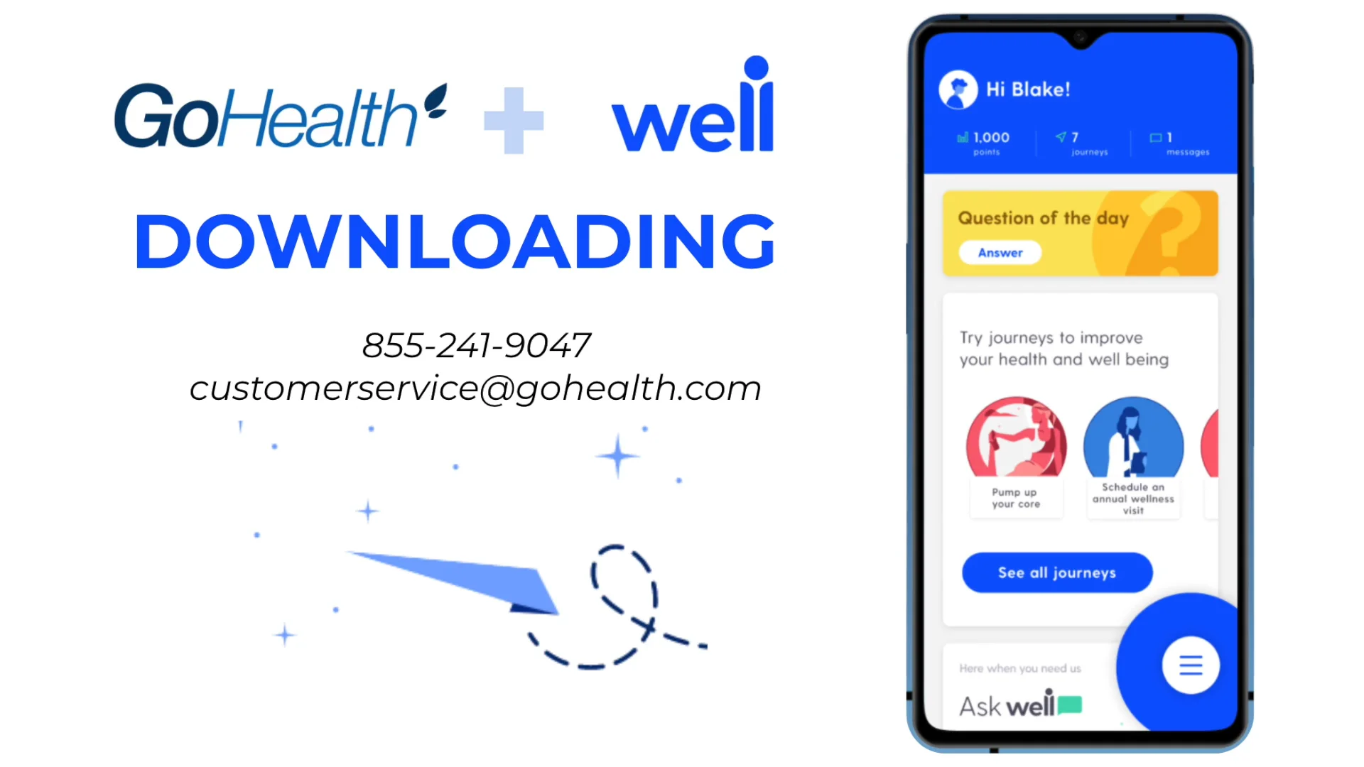 GoHealth + Well: Downloading the App on Vimeo