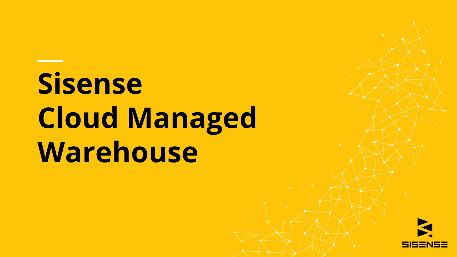 Sisense Cloud Managed Warehouse on Vimeo