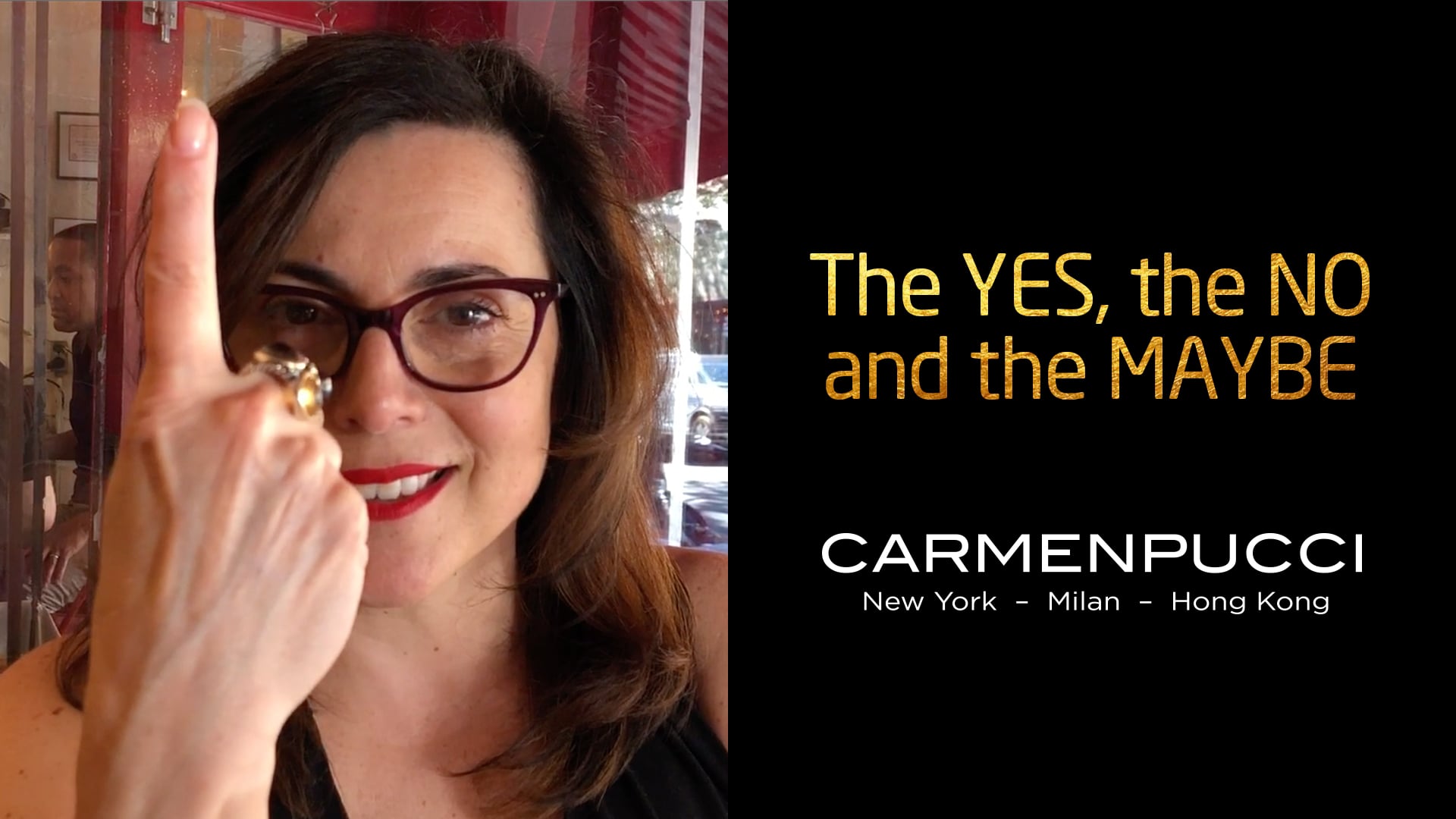 Carmen Pucci - The Maybe on Vimeo