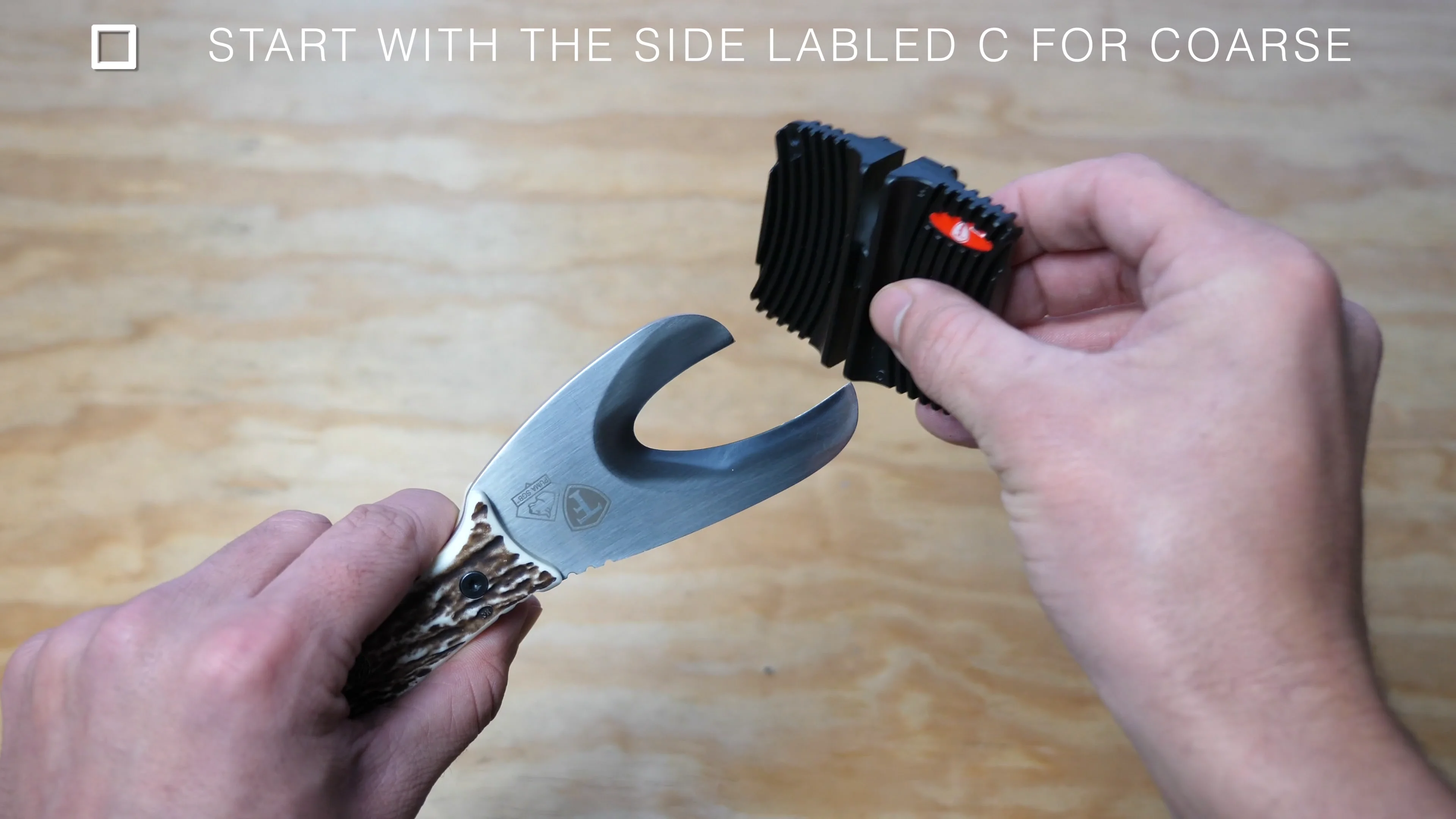 FieldTorq Knives Sharpening Instructional Video on Vimeo