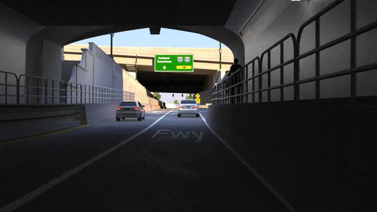 Posey Tube to Northbound Interstate 880