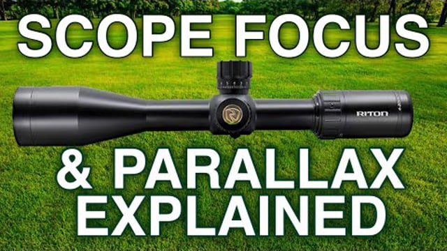Scope parallax and focus Explained - Airgun101