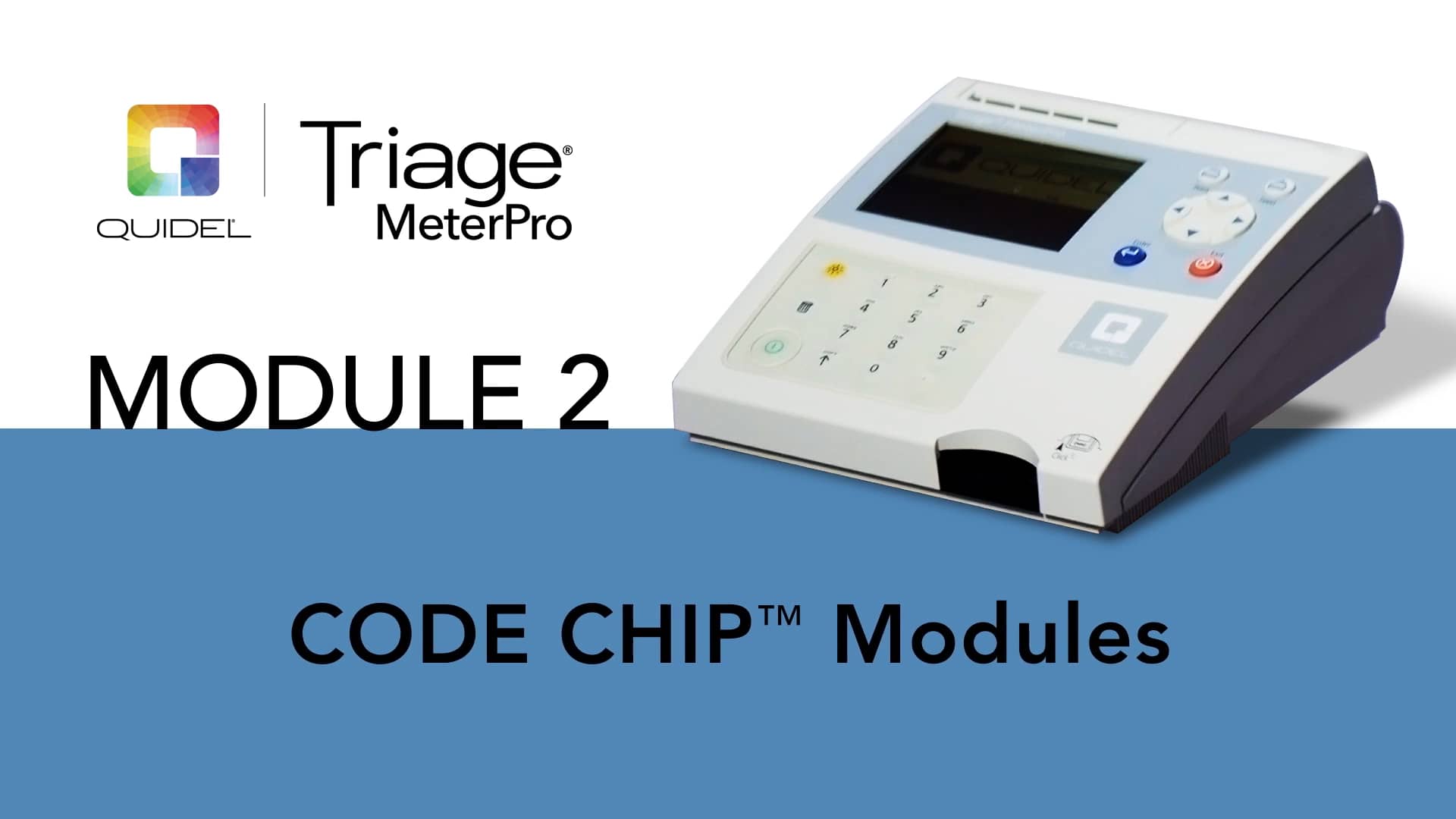 Quidel Triage Module 2 on Vimeo