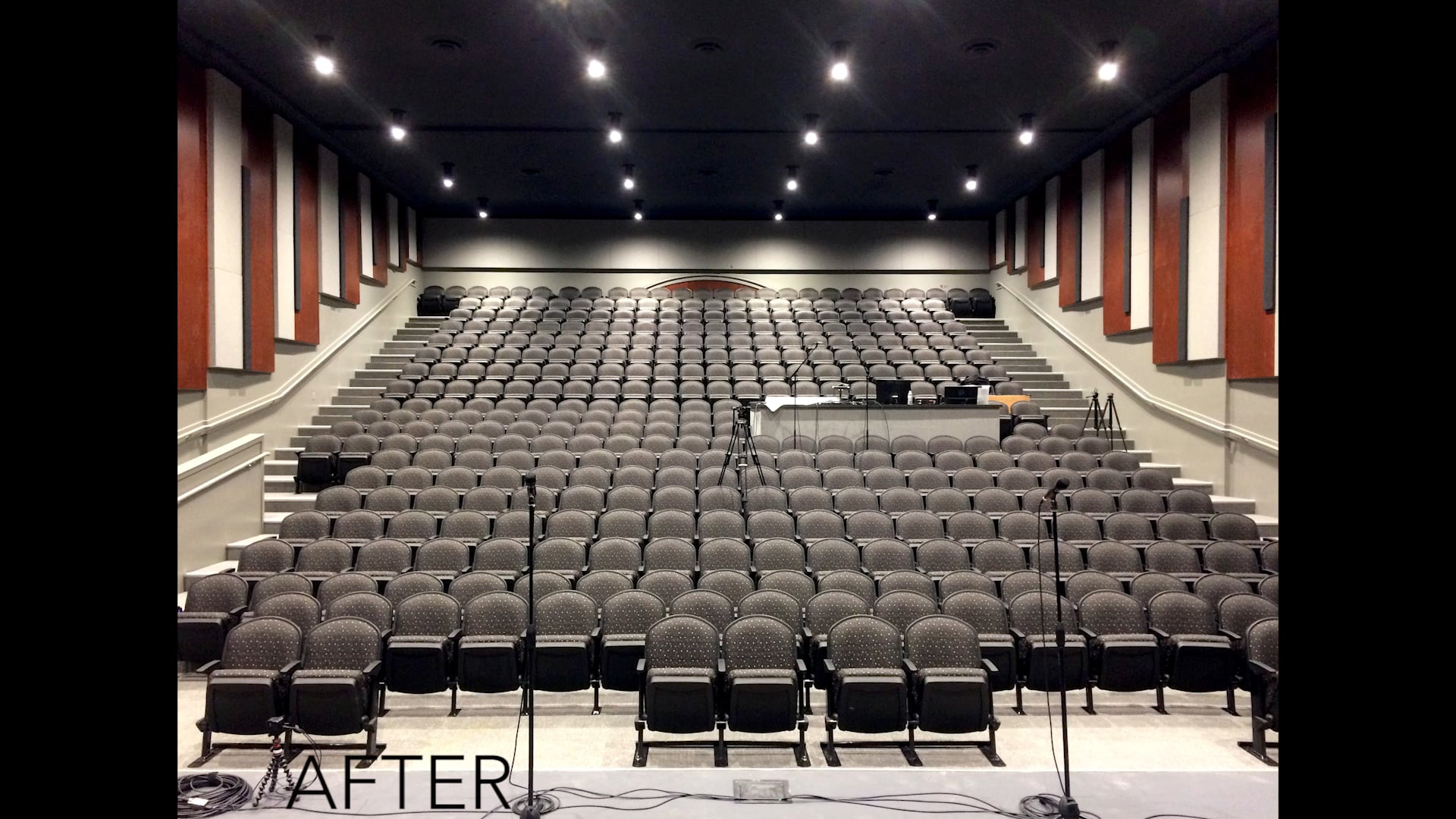 Crossroads Community Church - Auditorium Riser Install on Vimeo