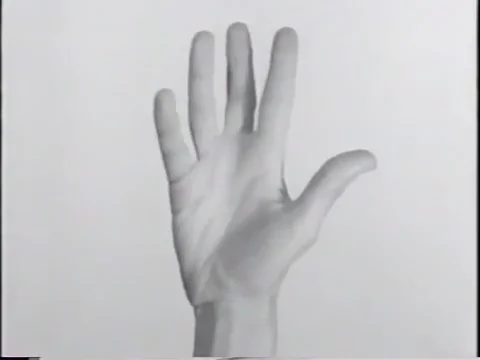 Yvonne Rainer - Hand Movie, 1966 wsound