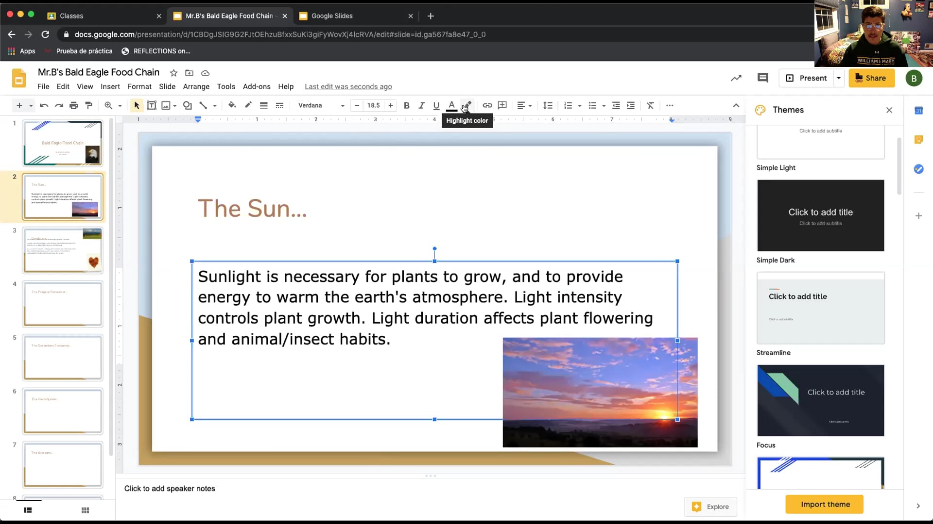 Mr. Lepore's Food Chain Science Project Tips on Vimeo