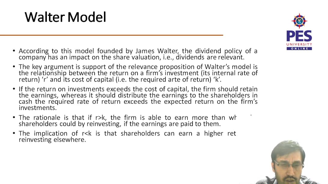 Dividend Decision, Dividend Theory- Walter Model on Vimeo
