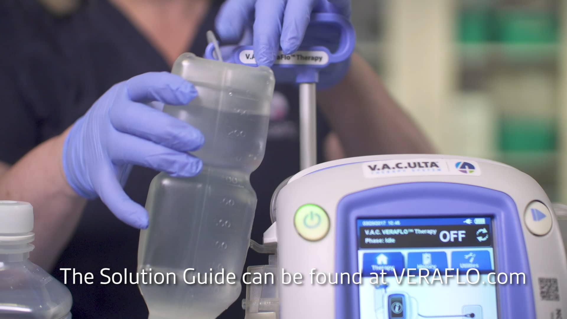 VACULTA™ 4 Therapy System – VAC VEARFLO™ Therapy Settings on Vimeo