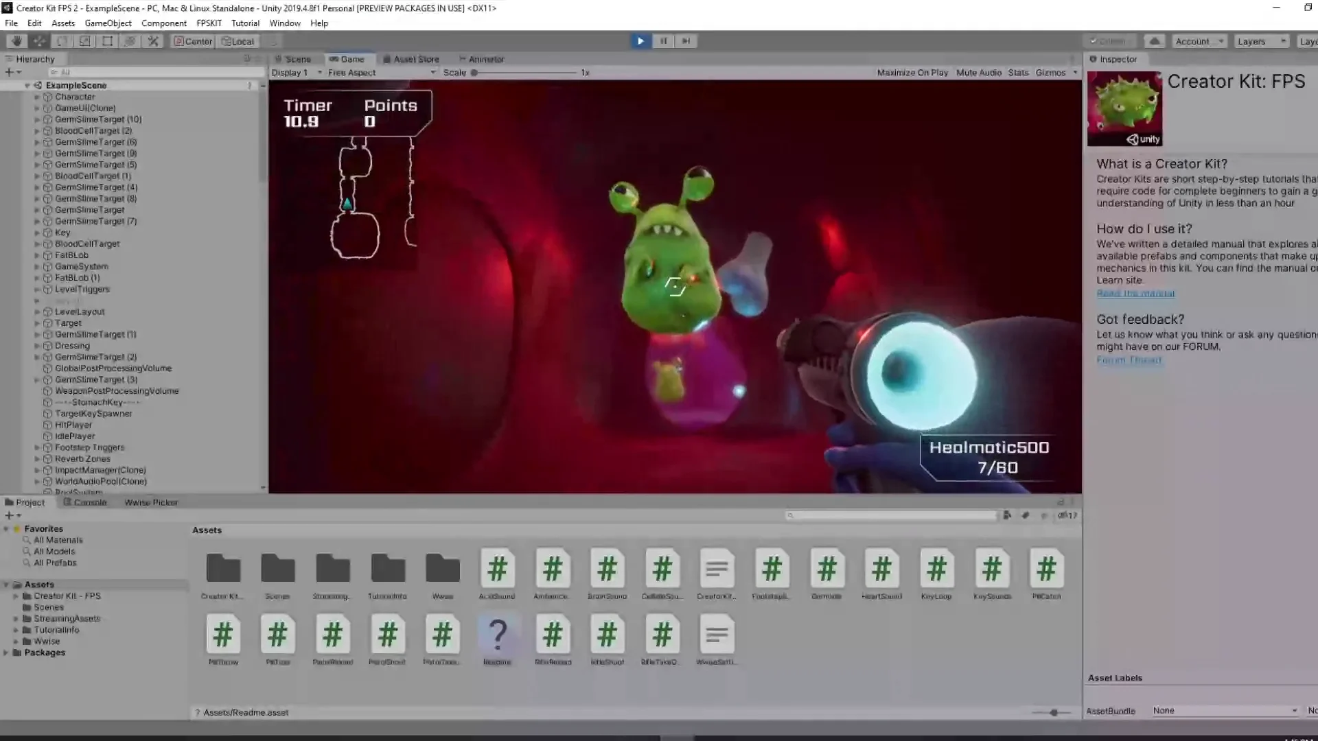 Unity - Creator Kit FPS Commentary on Vimeo