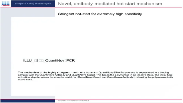 Quantinova Sybr Green PCR Kit: Profile PDF Real Time, 60% OFF