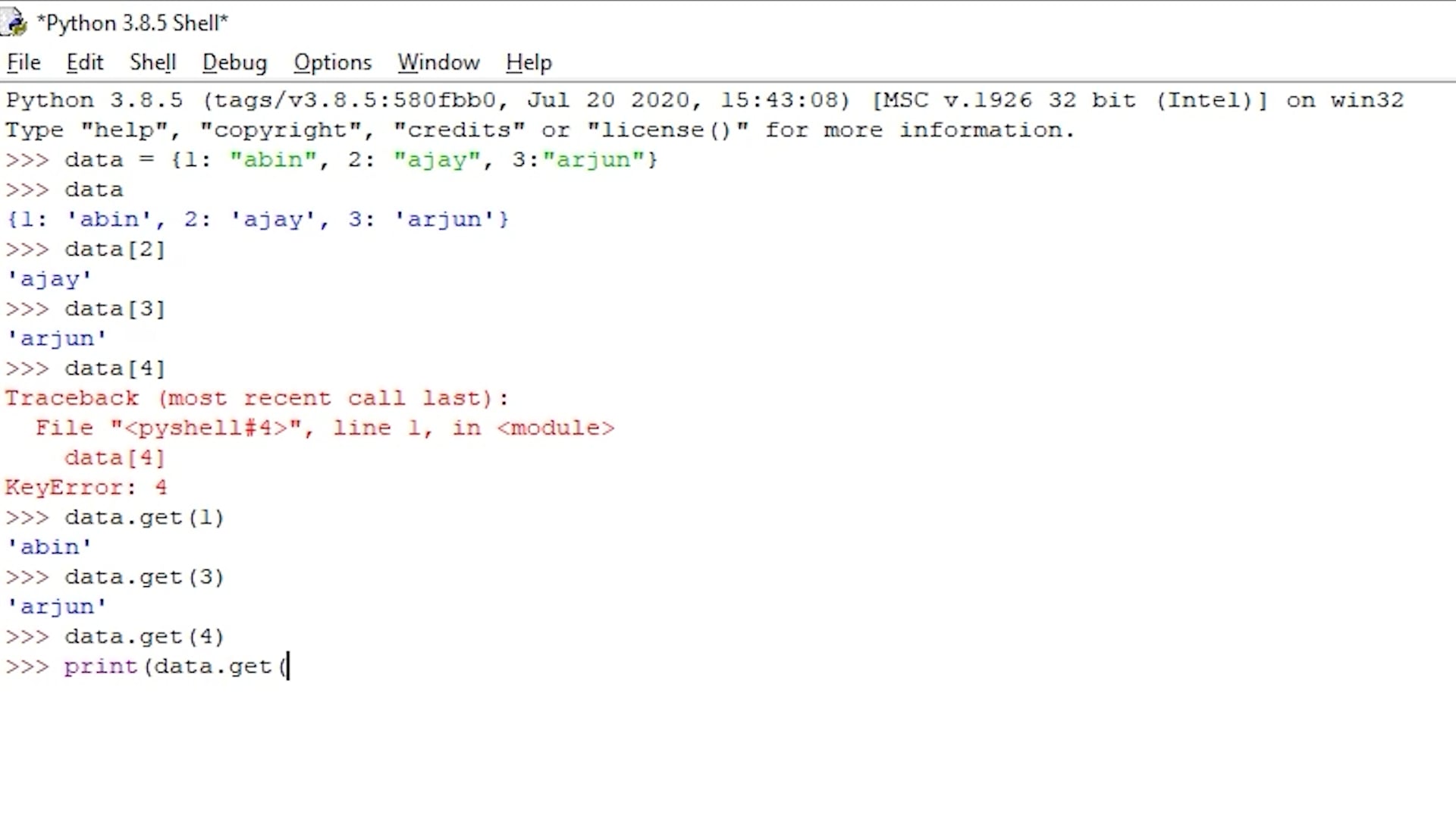 python module 5 out on Vimeo
