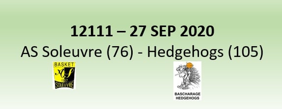 National 2 men games - N2H 12111 AS Soleuvre (76) - Bascharage ...