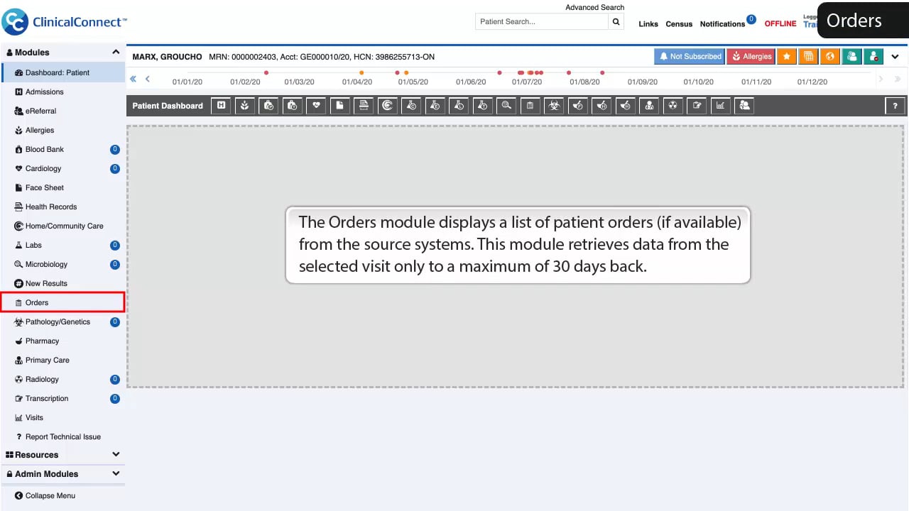 Orders Module on Vimeo