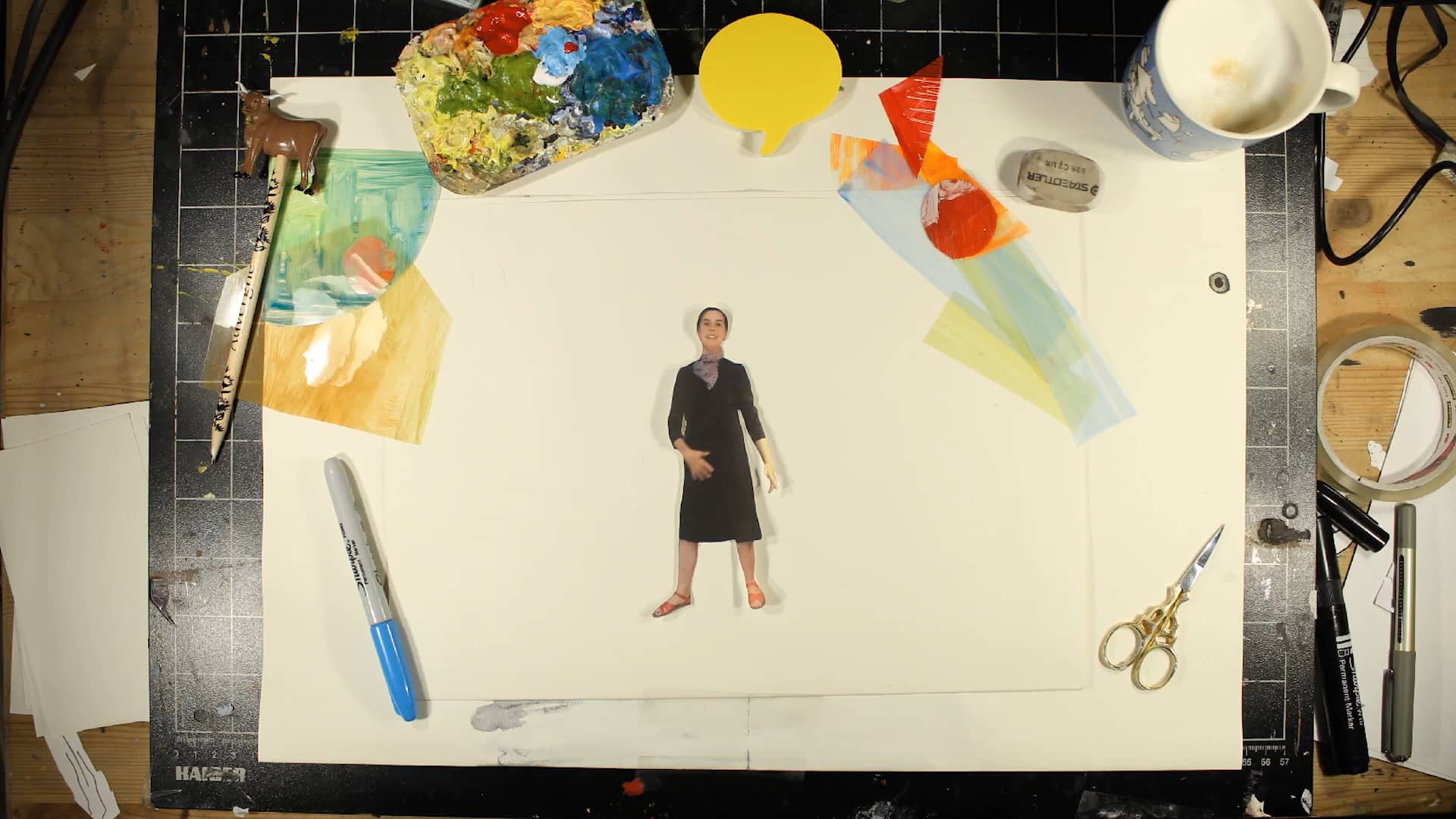 Animating with paper on Vimeo