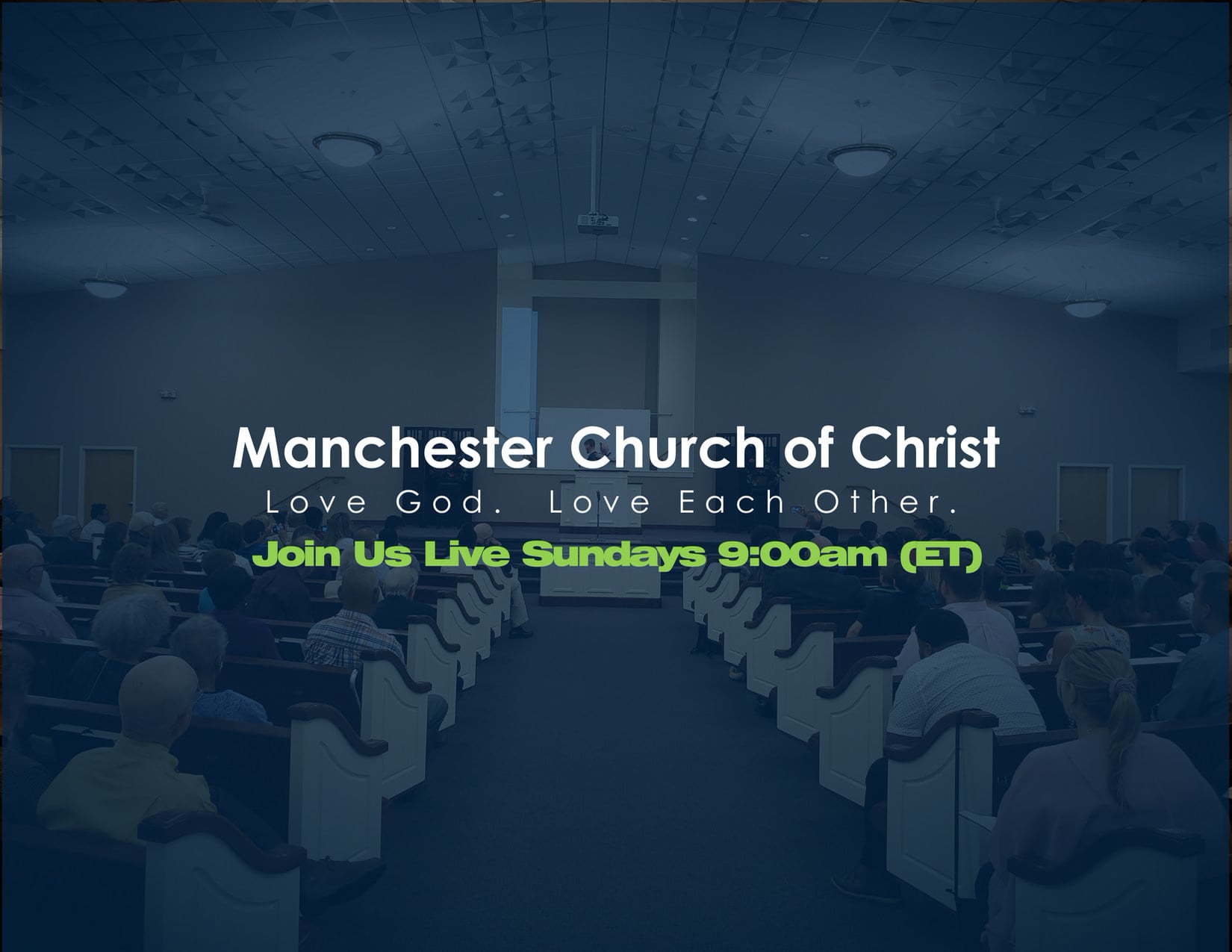 Manchester Church of Christ Worship Service on Vimeo