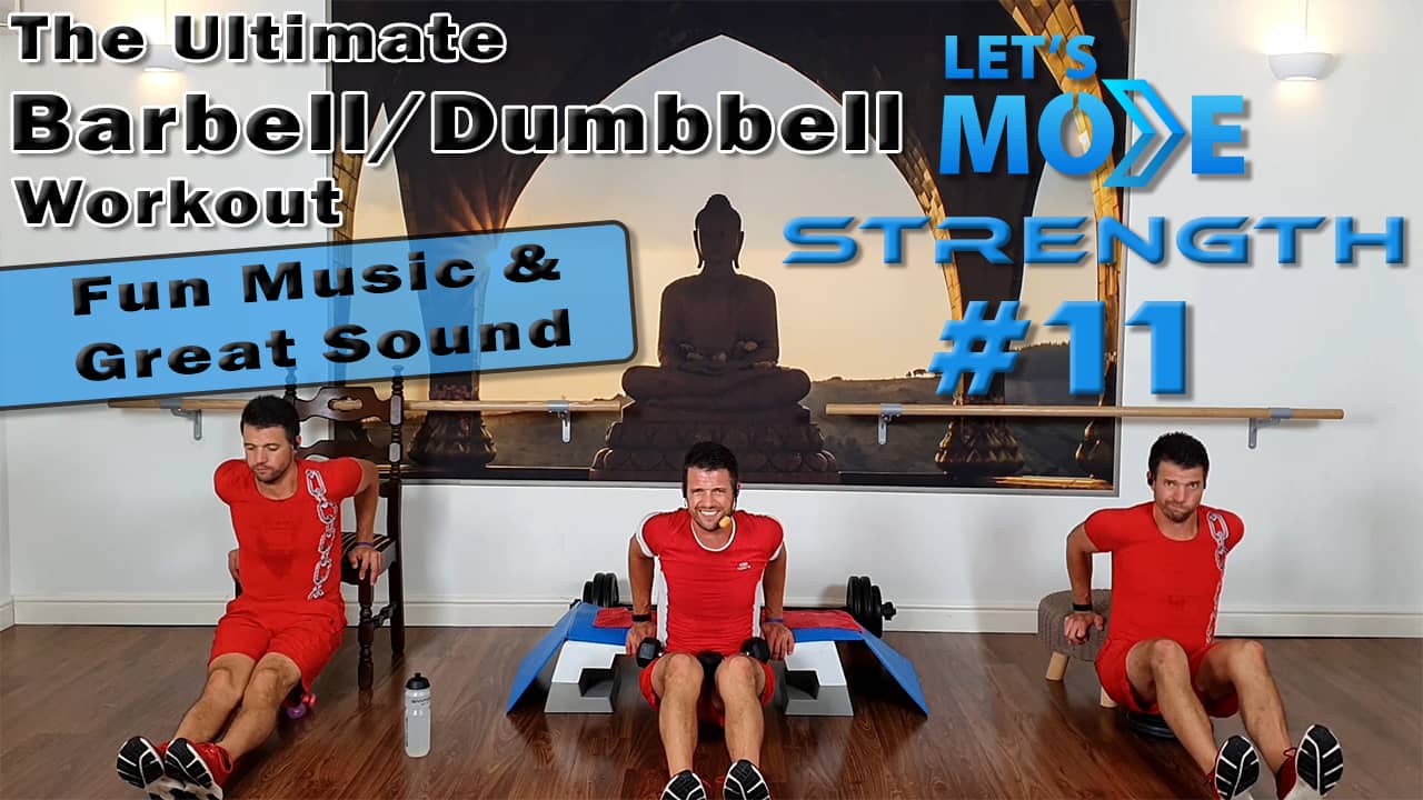 Lift With Lars - Total Body Barbell/Dumbbell Workout with Fun Music and ...